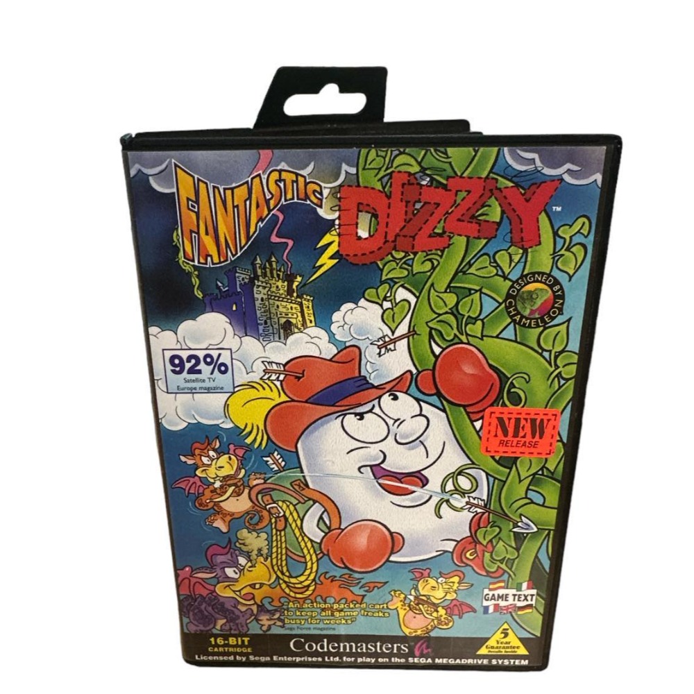 Pre-owned Fantastic Dizzy (SEGA Mega Drive, 1993) - Manual included ...